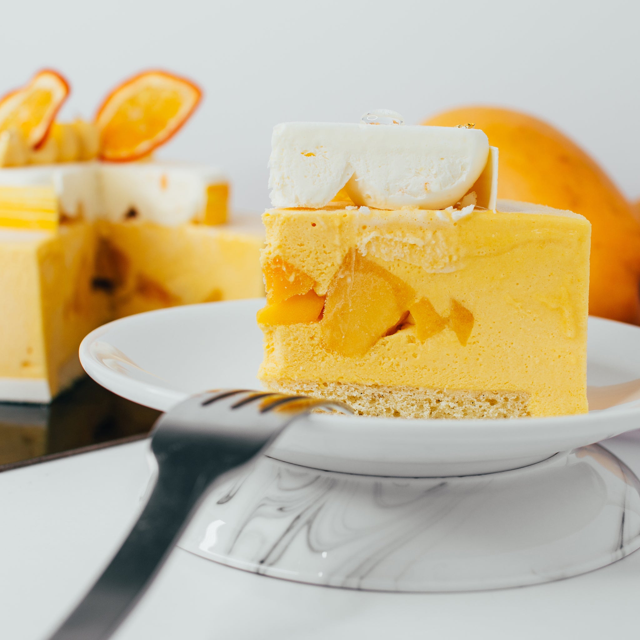 Mango Cloud Cake – Patisserie Fleur